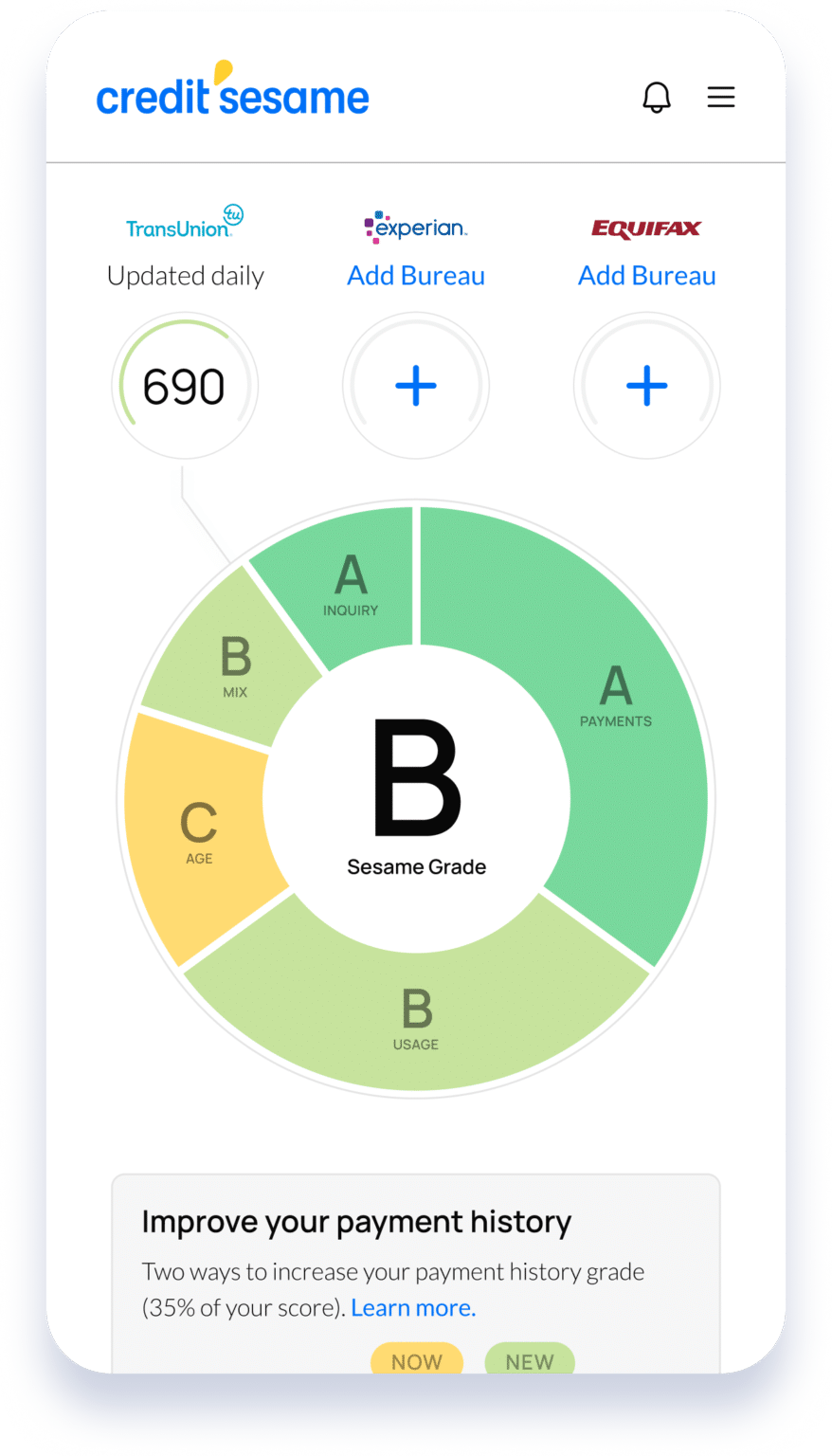 Credit Sesame | Free Financial Planning & Credit Score Analysis Tools