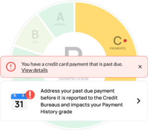 Your Credit Score made simple - Sesame Grade by Credit Sesame